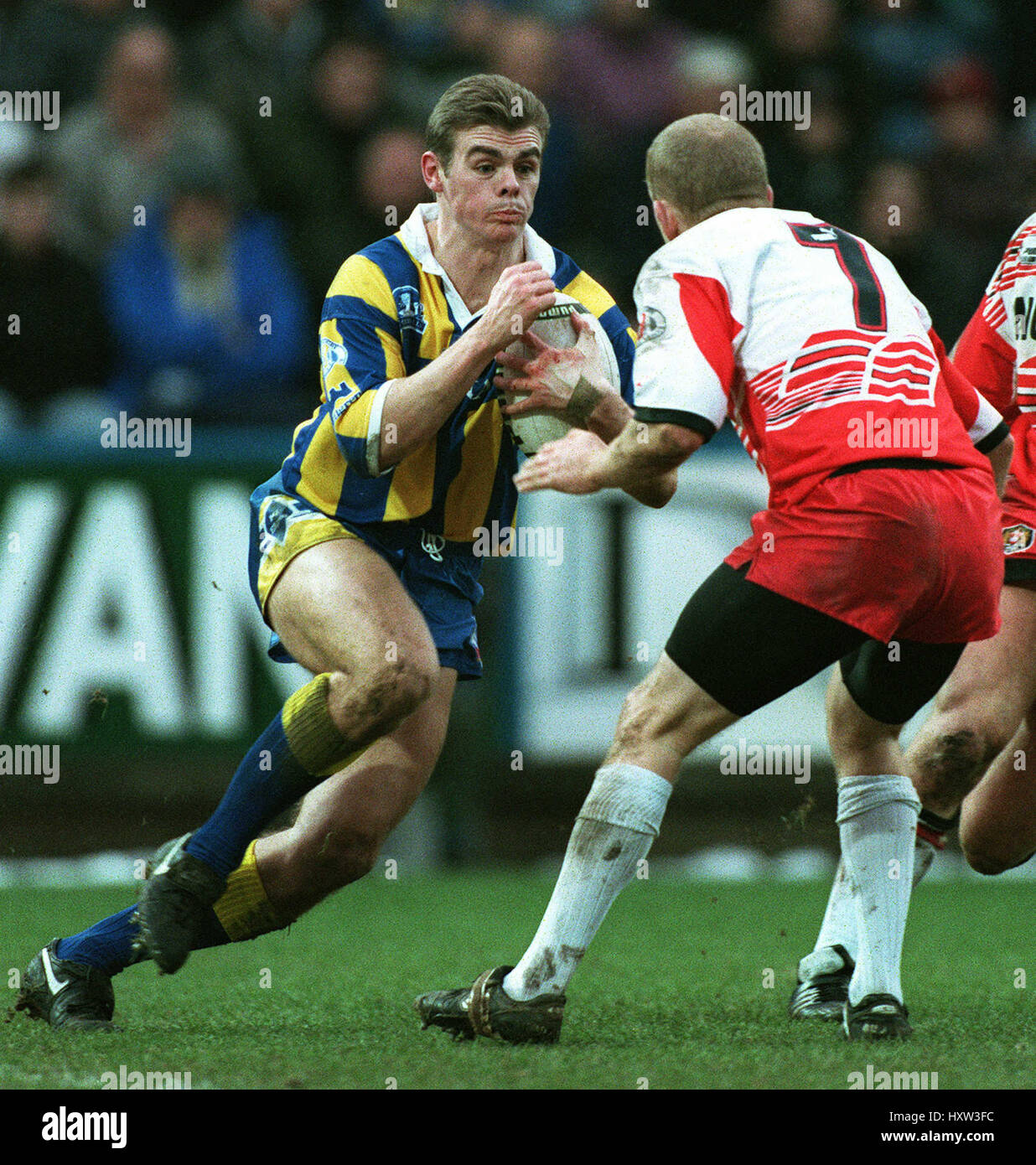 ROBERT MYLER & SHAUN EDWARDS WARRINGTON V WIGAN RL 30 January 1995 ...