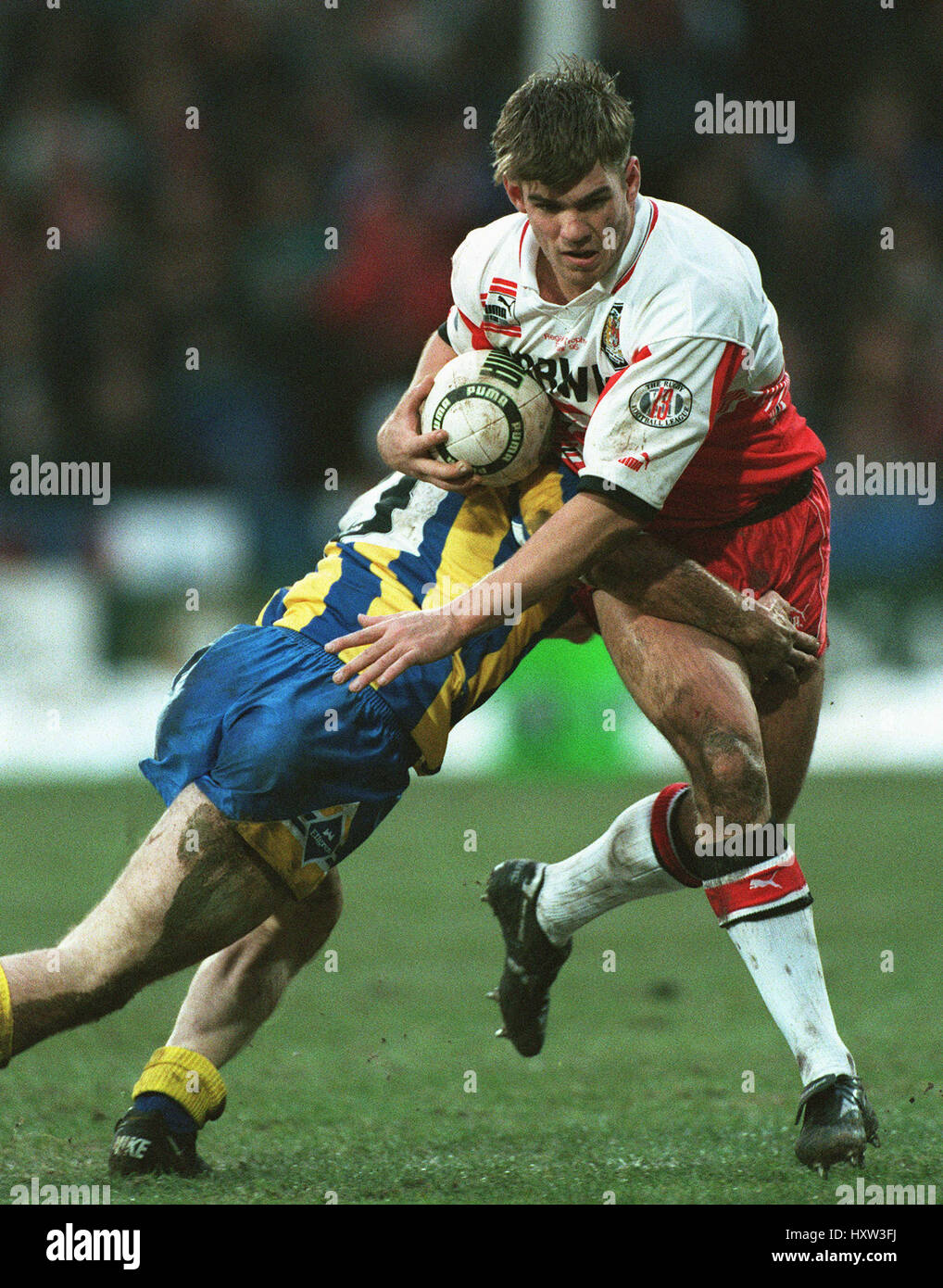 GARY CONNOLLY & ALLAN BATEMAN WIGAN V WARRINGTON RL 30 January 1995 ...