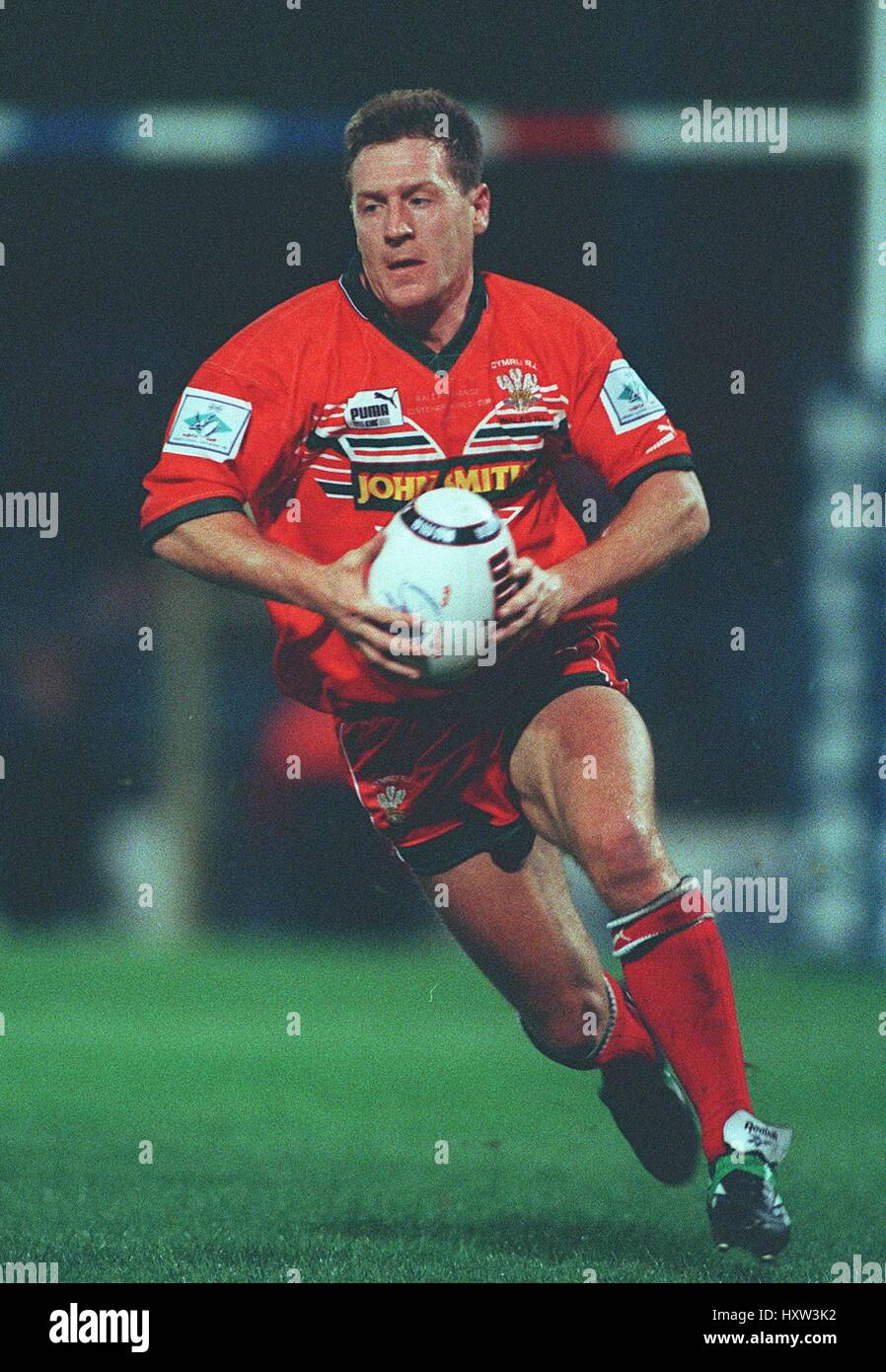 ALLAN BATEMAN WALES & WARRINGTON RL 16 October 1995 Stock Photo - Alamy