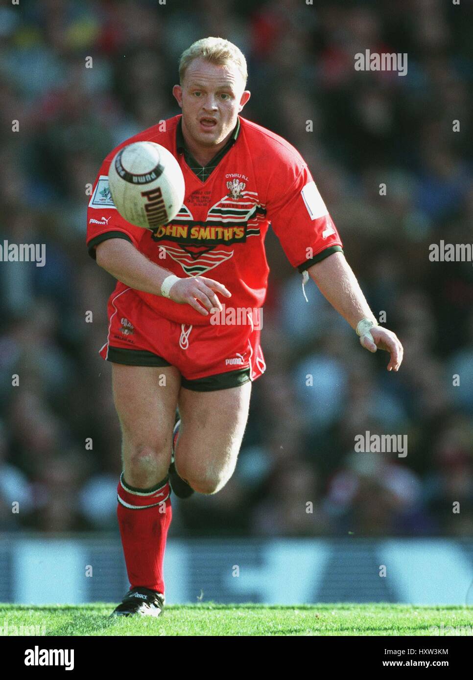 MARTIN HALL WALES & WIGAN RL 23 October 1995 Stock Photo - Alamy