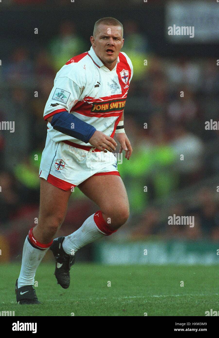 DEAN SAMPSON ENGLAND & CASTLEFORD RL 23 October 1995 Stock Photo - Alamy