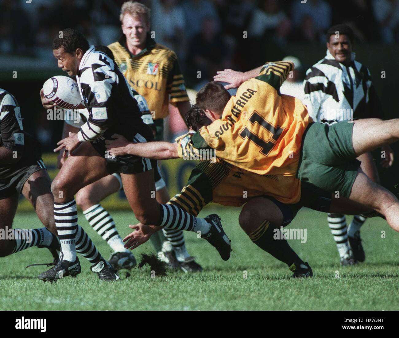 GIDEON WATT & FILEMONI SERU FIJI V SOUTH AFRICA 08 October 1995 Stock ...