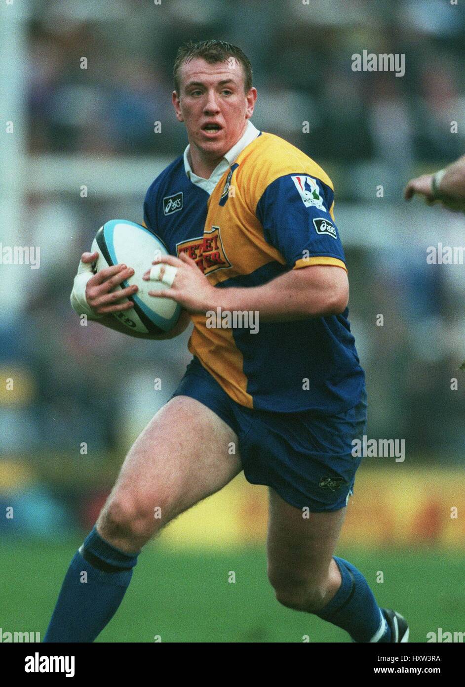 ADRIAN MORLEY LEEDS RLFC 22 November 1995 Stock Photo - Alamy