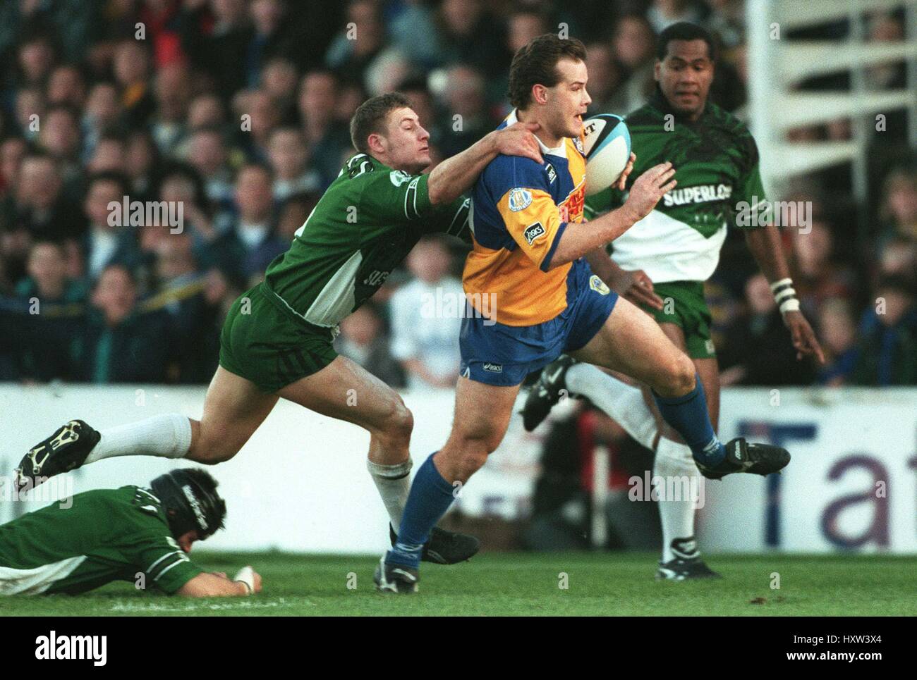 CRAIG INNES & LYNTON STOTT LEEDS V SHEFFIELD EAGLES 05 December 1995 ...