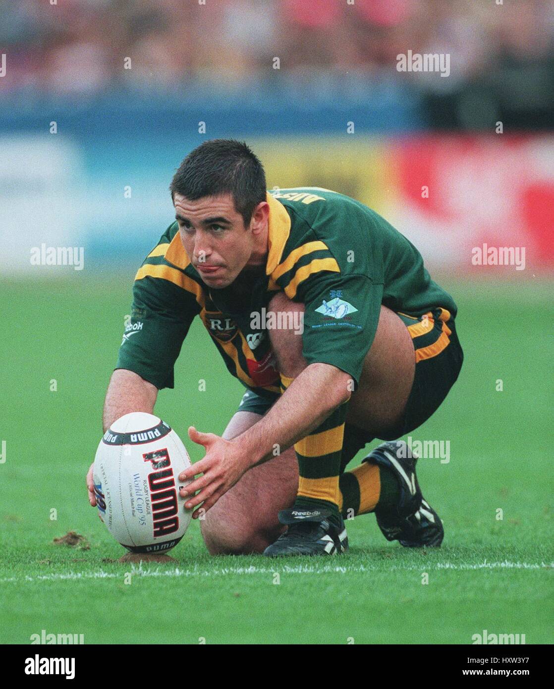 JIM DYMOCK AUSTRALIA RL 07 December 1995 Stock Photo - Alamy