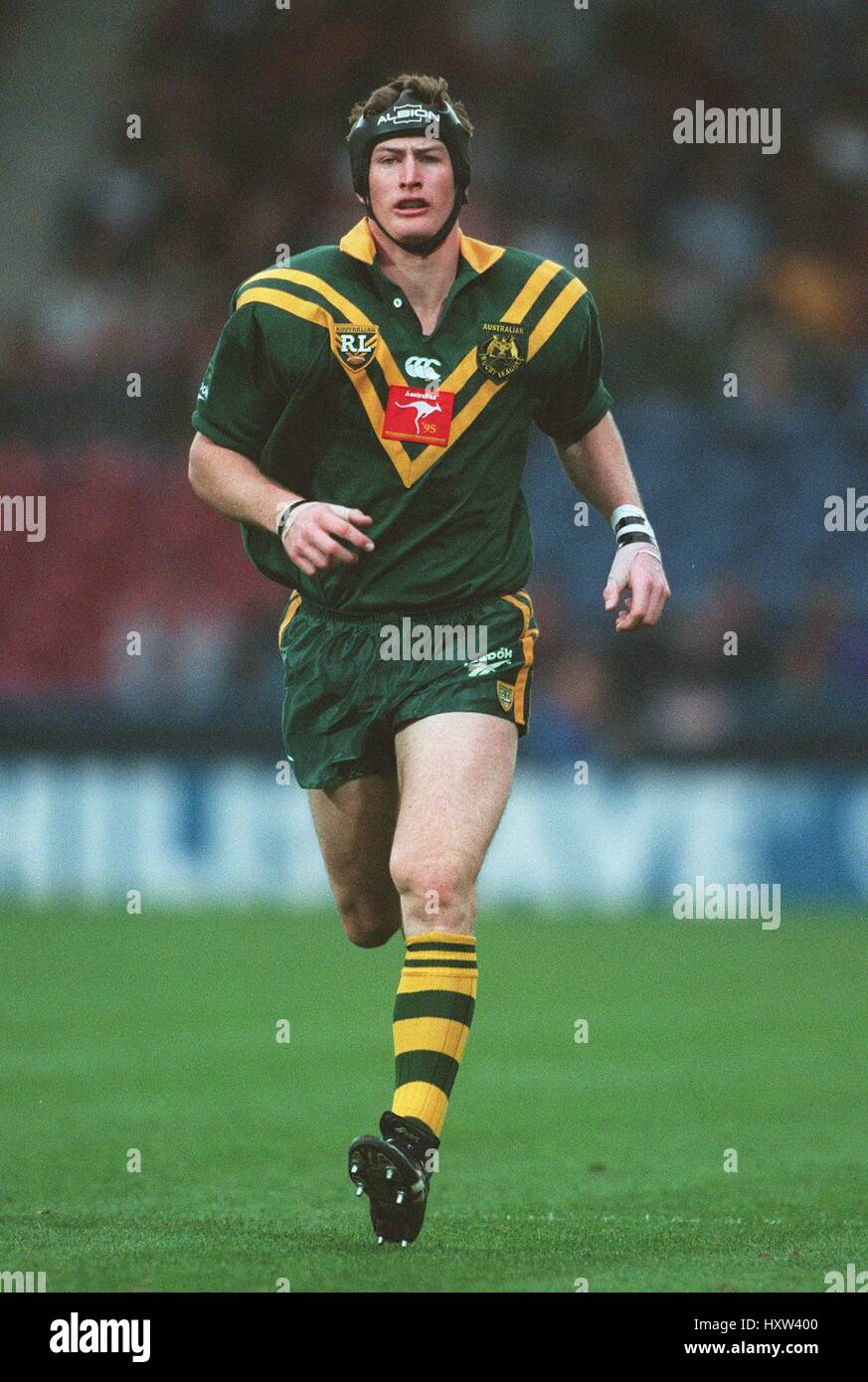 BRETT MULLINS AUSTRALIA RL 07 December 1995 Stock Photo - Alamy