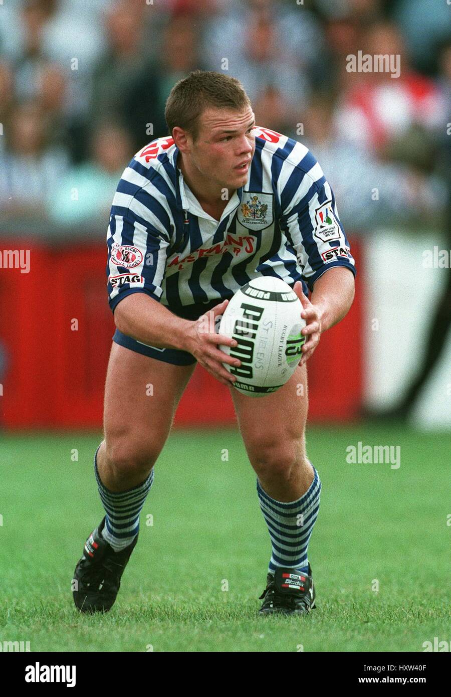 KEIRON CUNNINGHAM ST. HELENS RLFC 08 January 1996 Stock Photo - Alamy