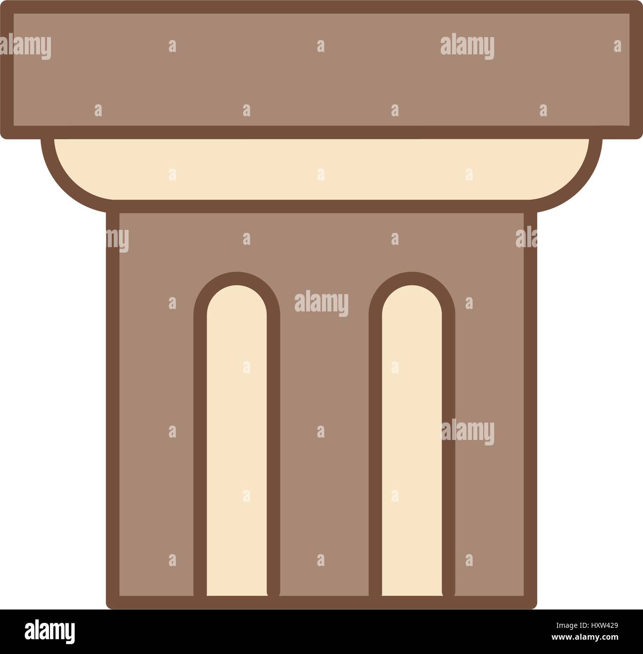 Ancient columns icon cartoon Stock Vector Image & Art - Alamy