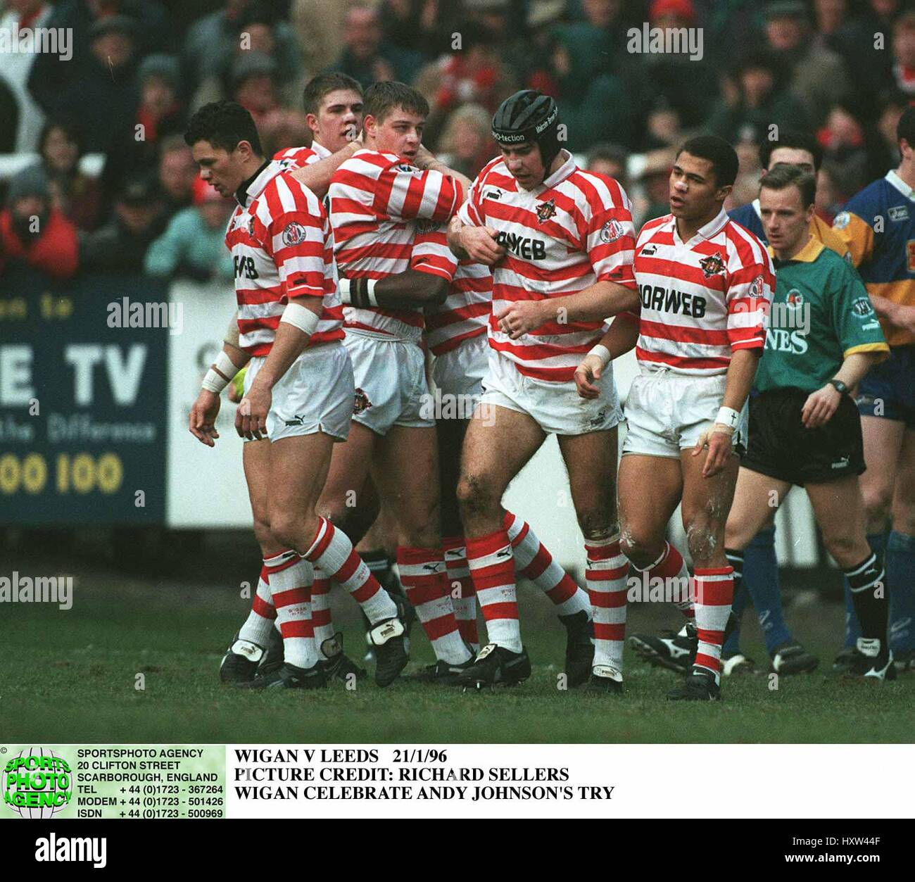 Andy johnson celebrating hi-res stock photography and images - Alamy