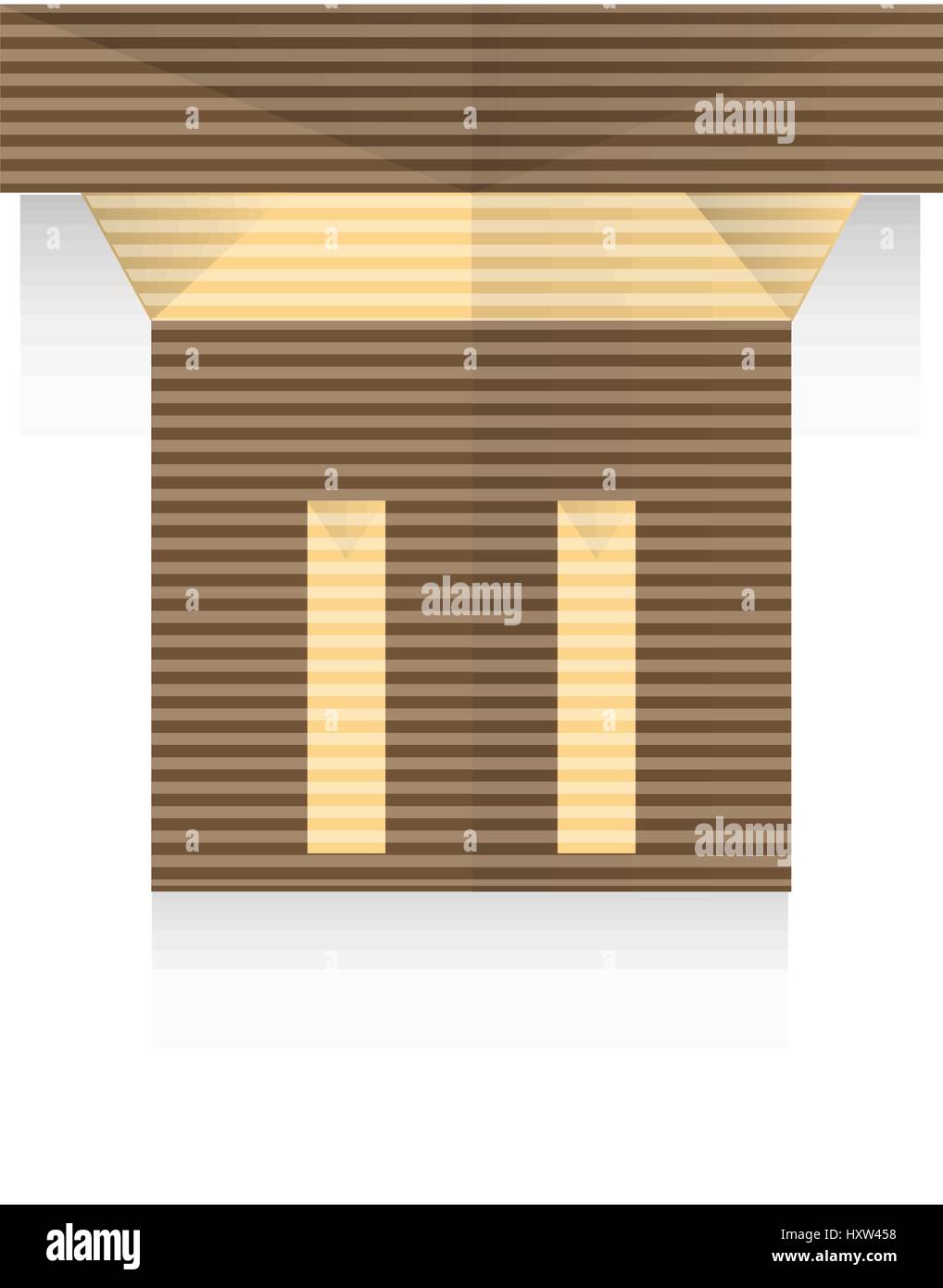 Ancient columns icon origami Stock Vector Image & Art - Alamy