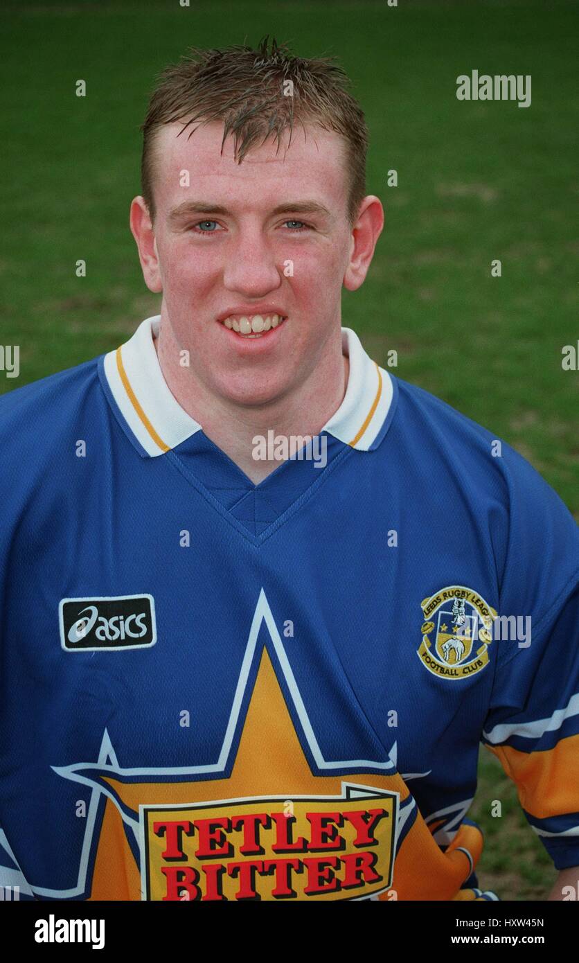NICK FOZZARD LEEDS RLFC 02 April 1996 Stock Photo - Alamy