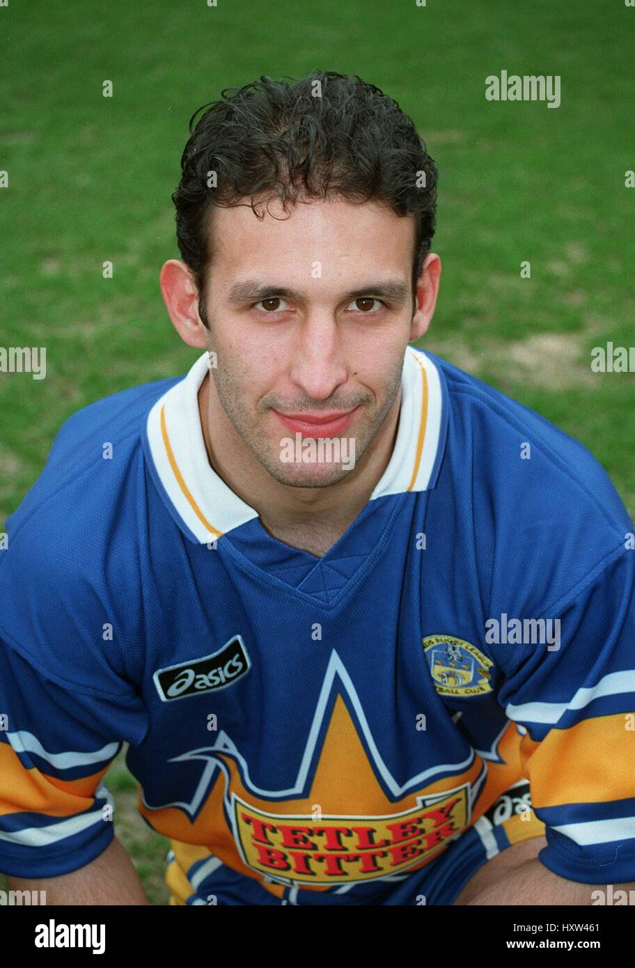 PHIL HASSAN LEEDS RLFC 02 April 1996 Stock Photo - Alamy