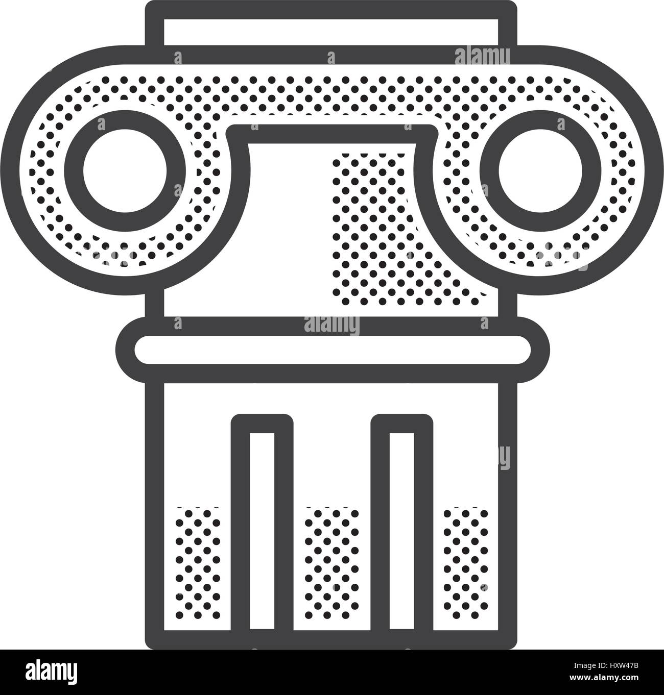 Ancient columns icon Stock Vector Image & Art - Alamy