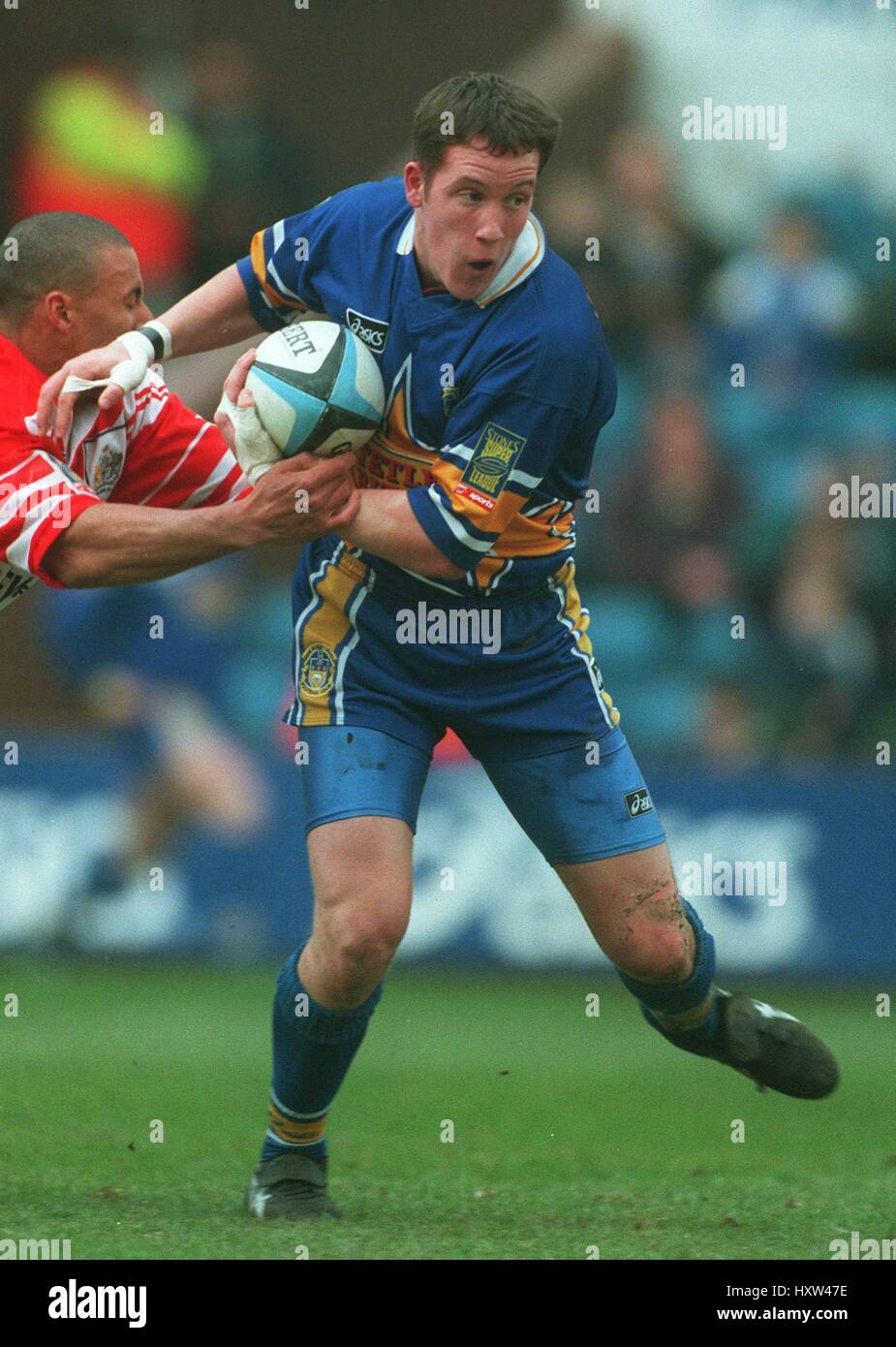 ANTHONY GIBBONS LEEDS RLFC 10 April 1996 Stock Photo - Alamy