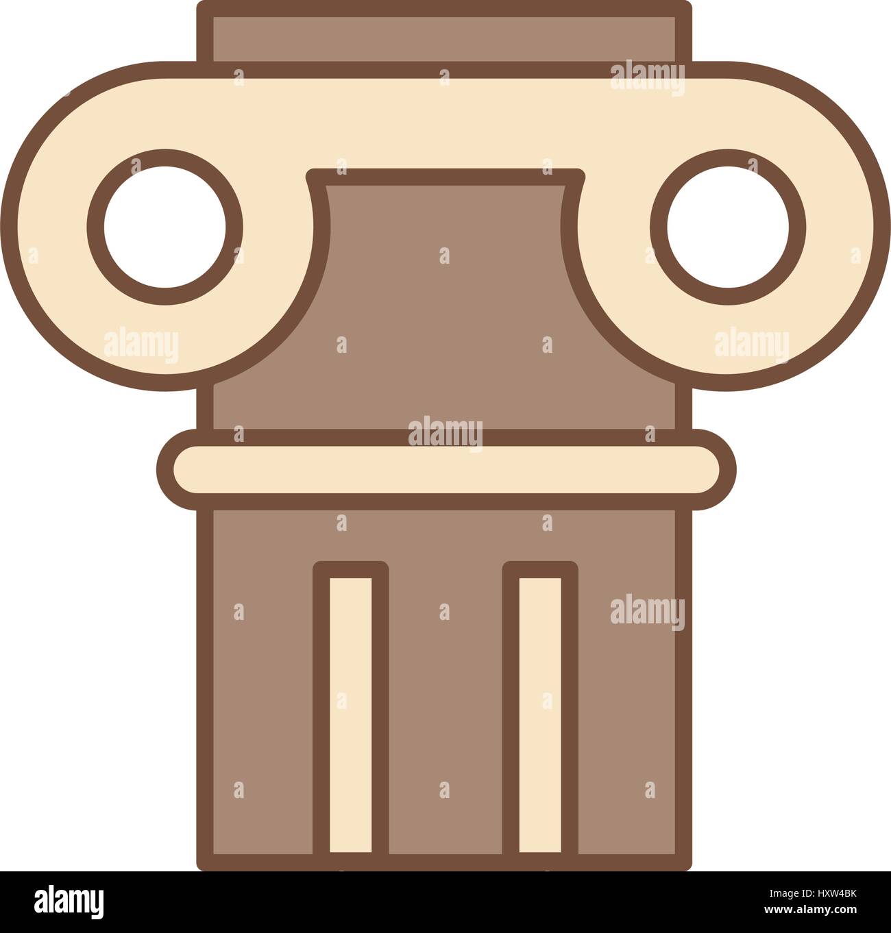 Ancient columns icon cartoon Stock Vector Image & Art - Alamy