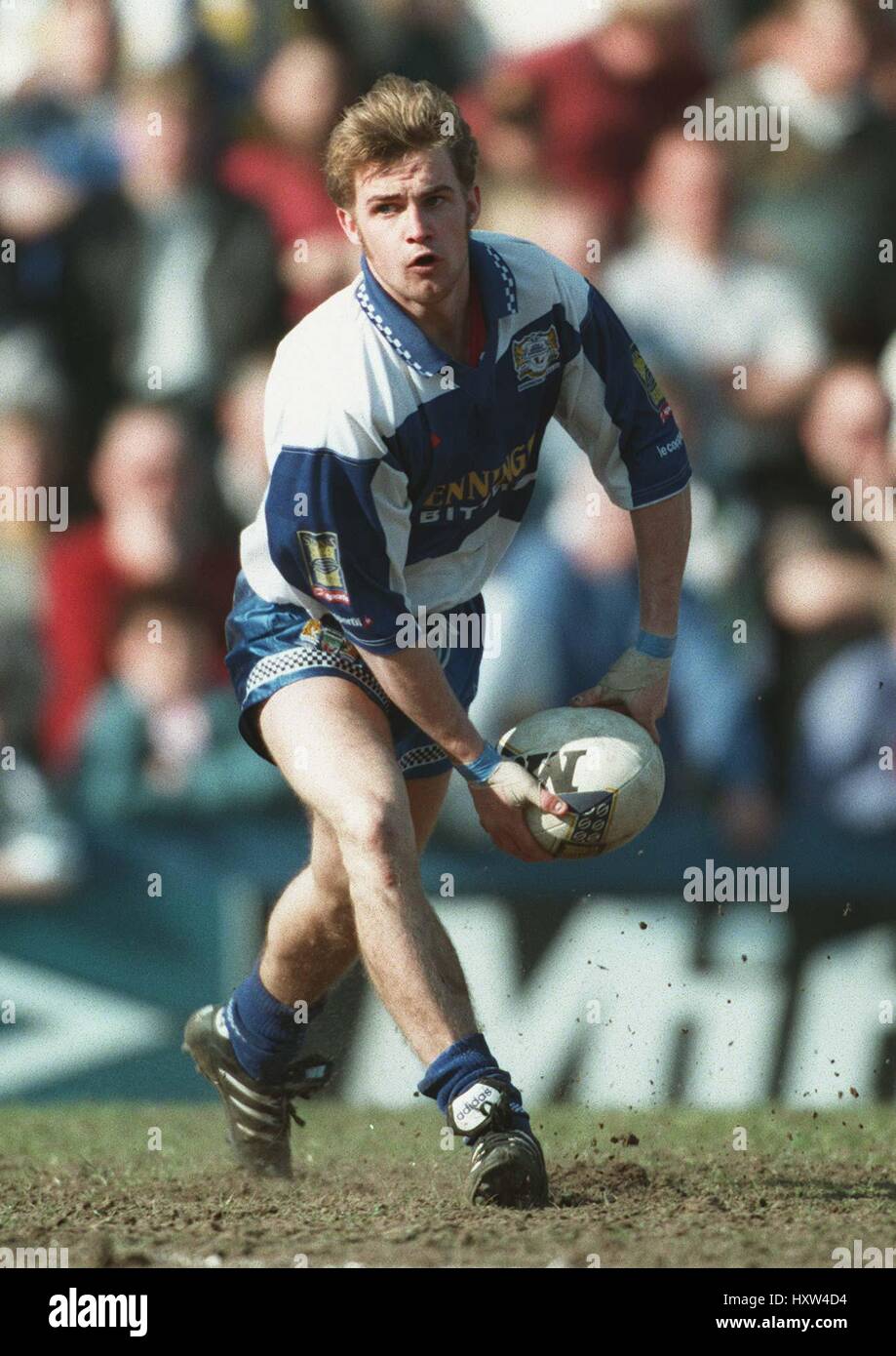 MARK KEENAN WORKINGTON TOWN RLFC 16 April 1996 Stock Photo - Alamy