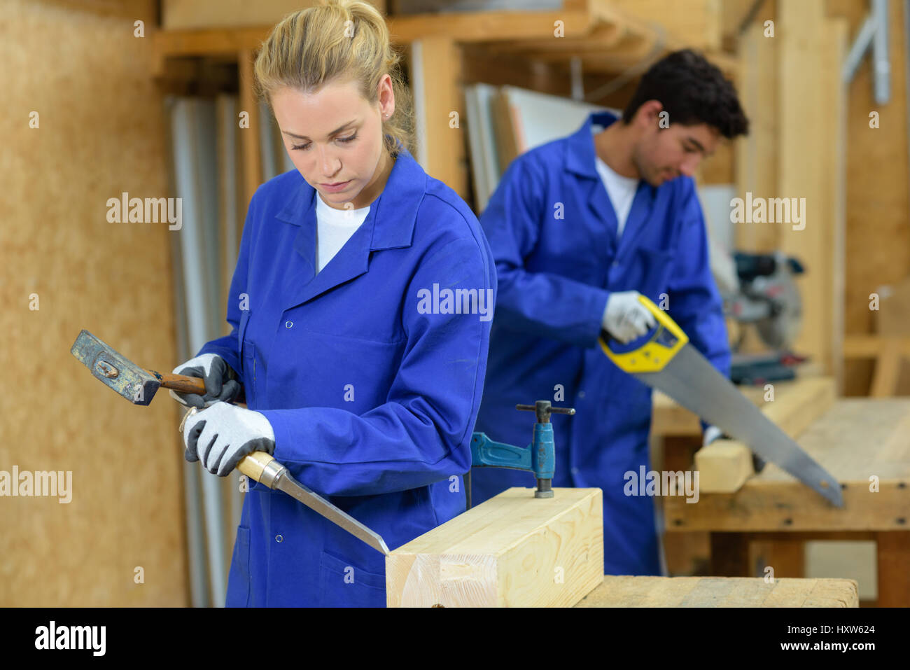 Timber working clamp hi-res stock photography and images - Alamy