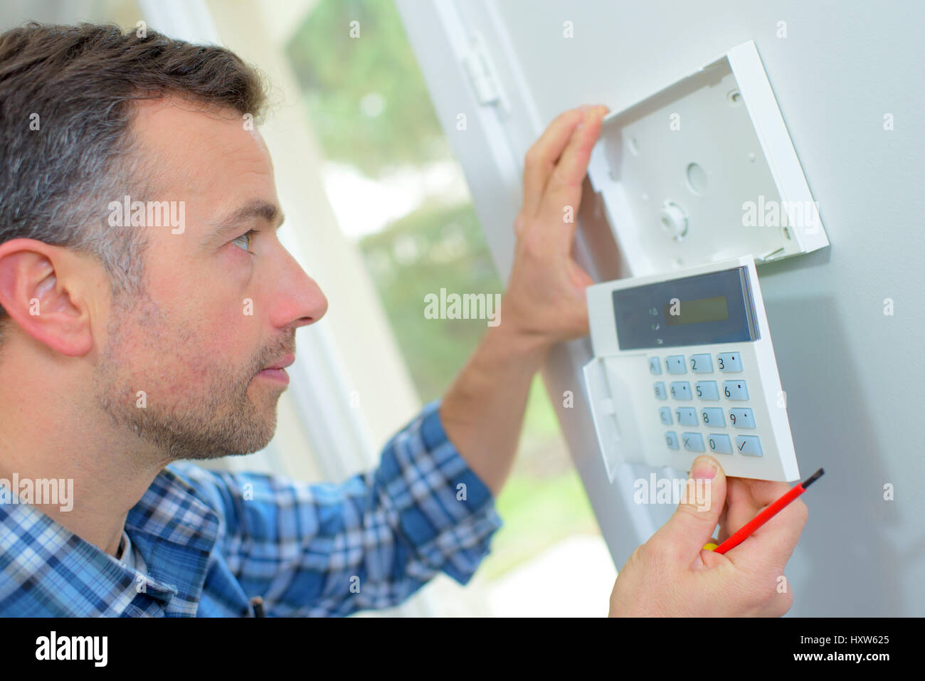 Intercom installation hi-res stock photography and images - Alamy