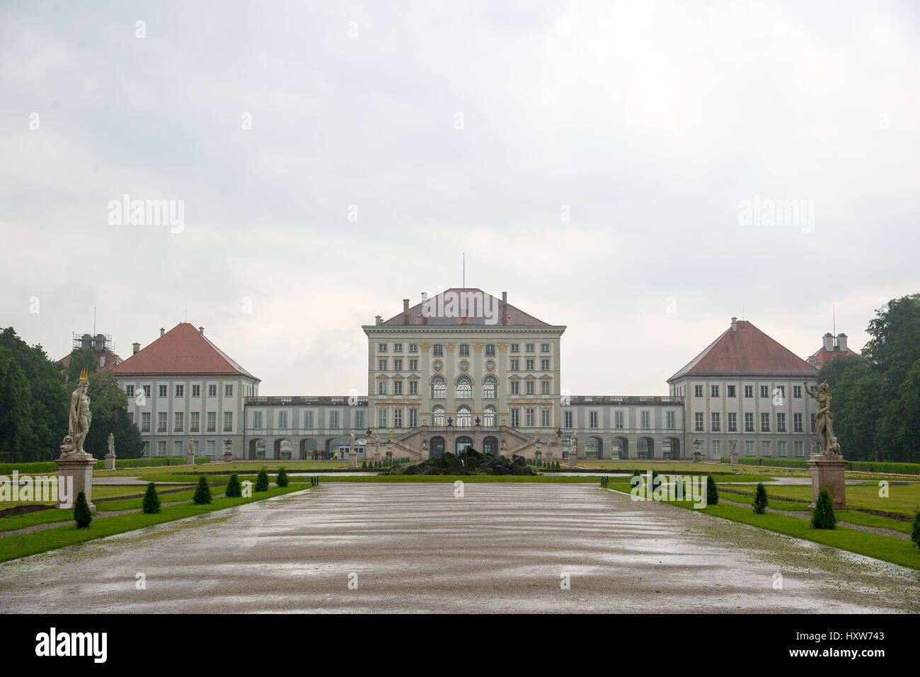 Munich, Germany - June 8. 2016: The Nymphenburg Palace - Castle of the ...