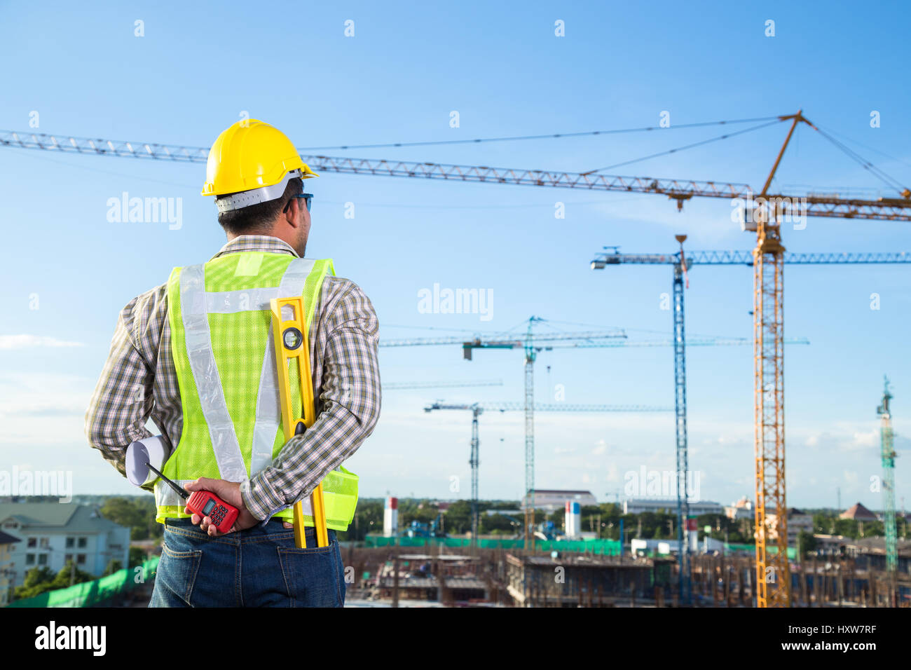 Foreman inspector hi-res stock photography and images - Alamy