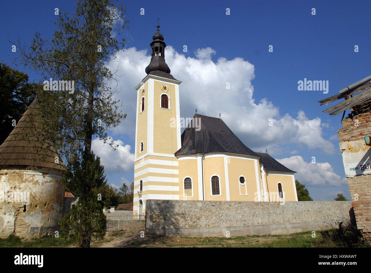 Parish Church of Assumption of the Virgin Mary in Pokupsko, Croatia ...