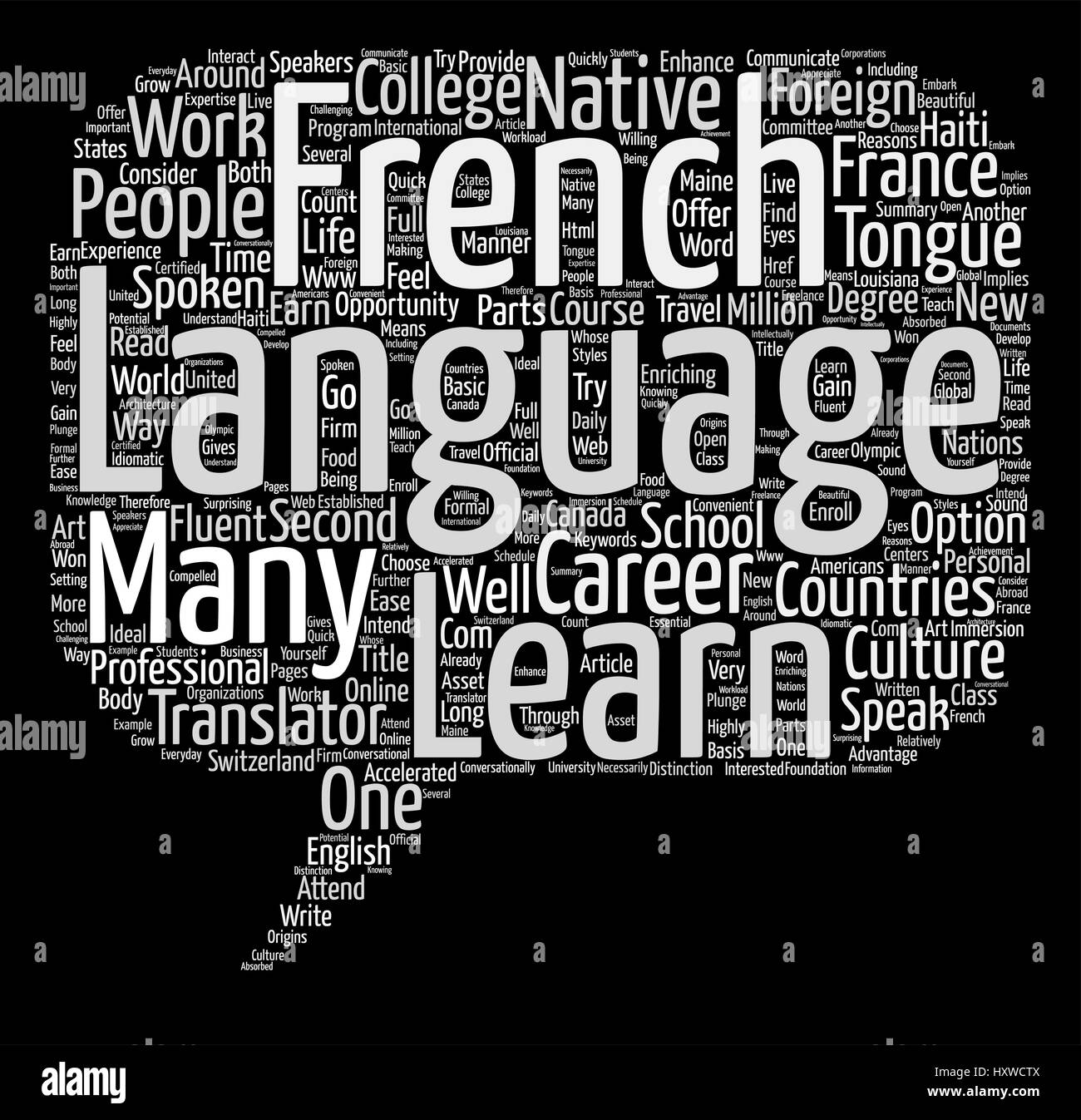 Native Tongue Stock Vector Images - Alamy
