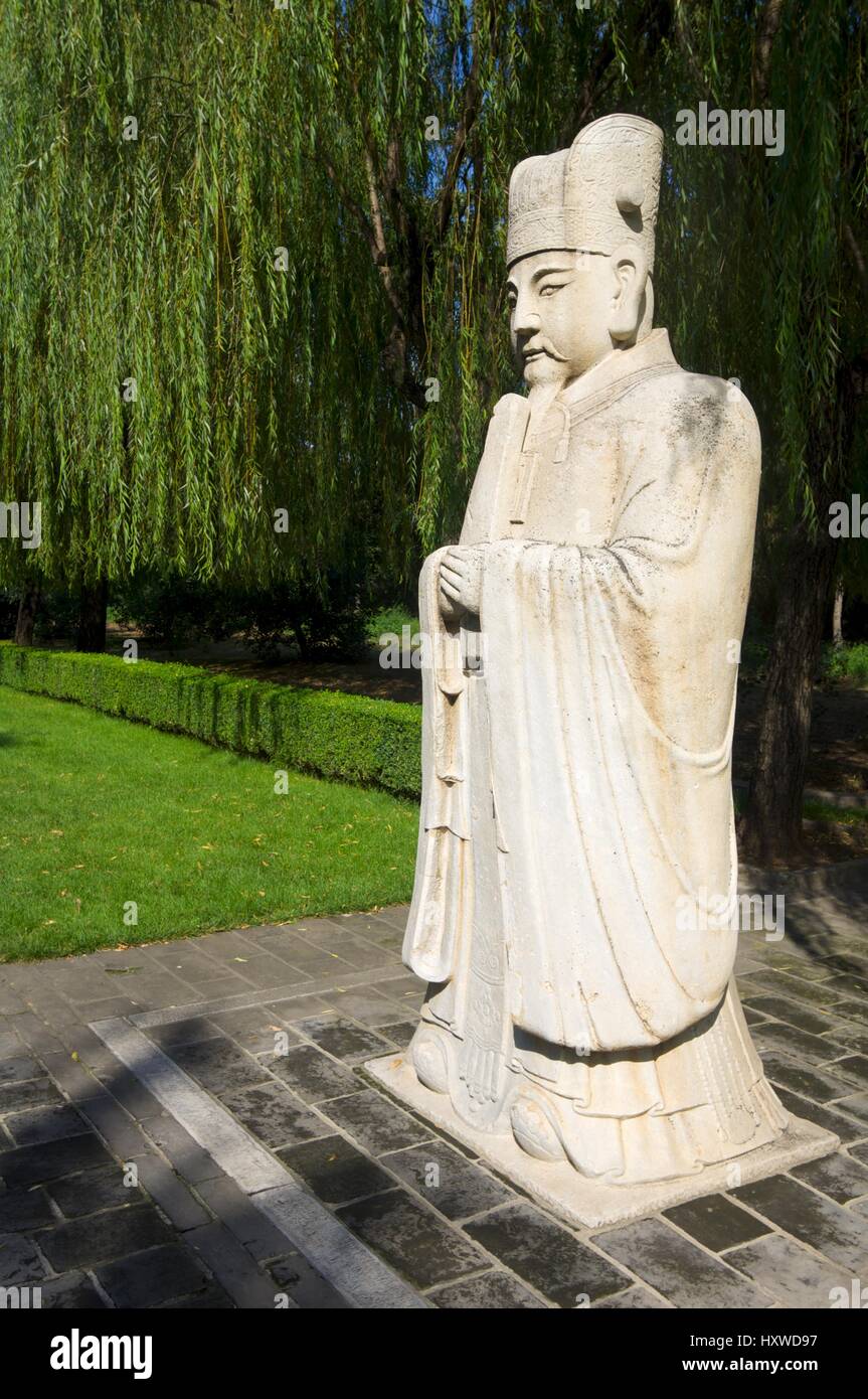Sacred way of the ming tombs hi-res stock photography and images - Alamy