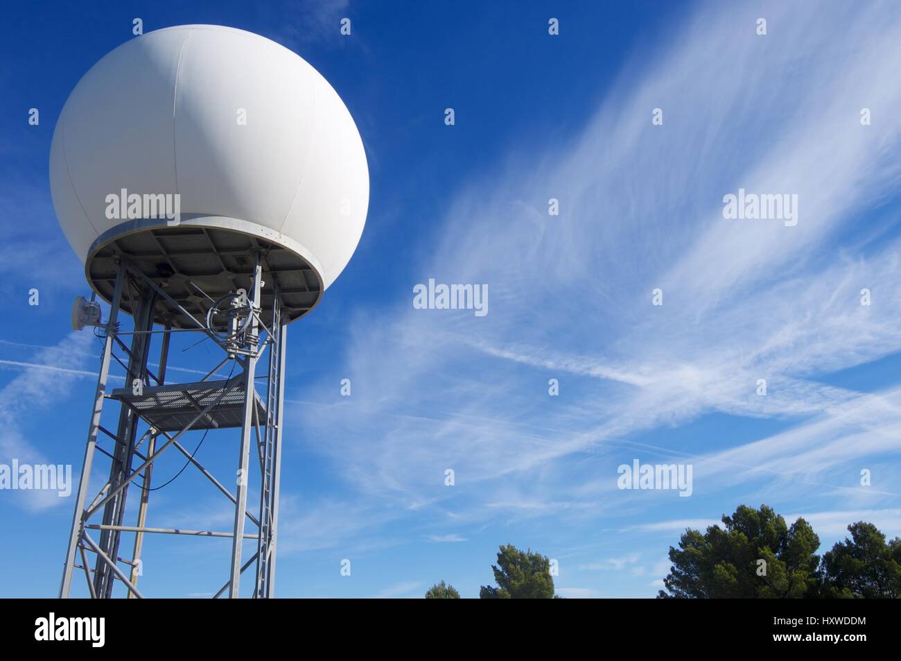 Radar dome sphere hi-res stock photography and images - Alamy