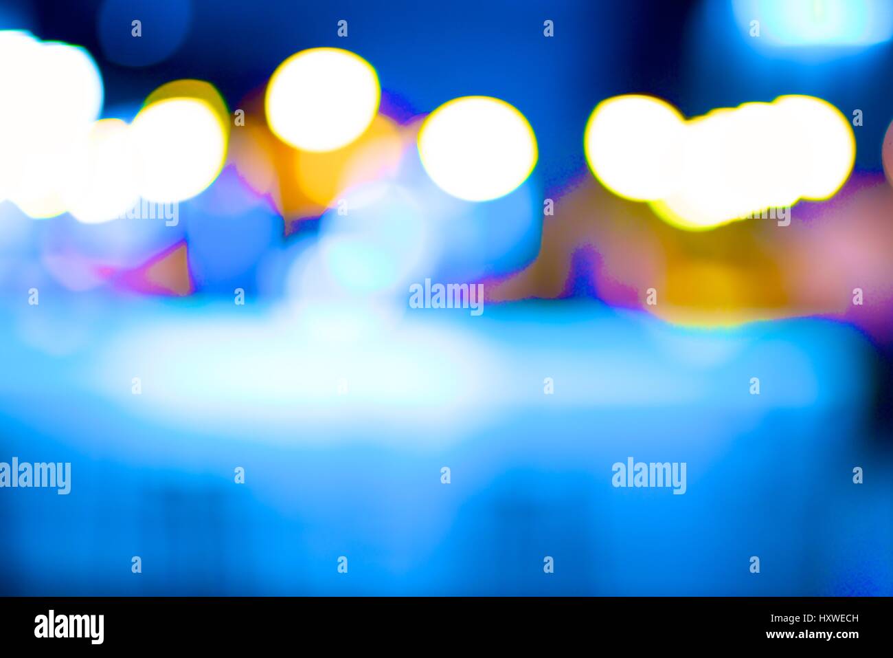 background created with blurred lights of a pub Stock Photo - Alamy