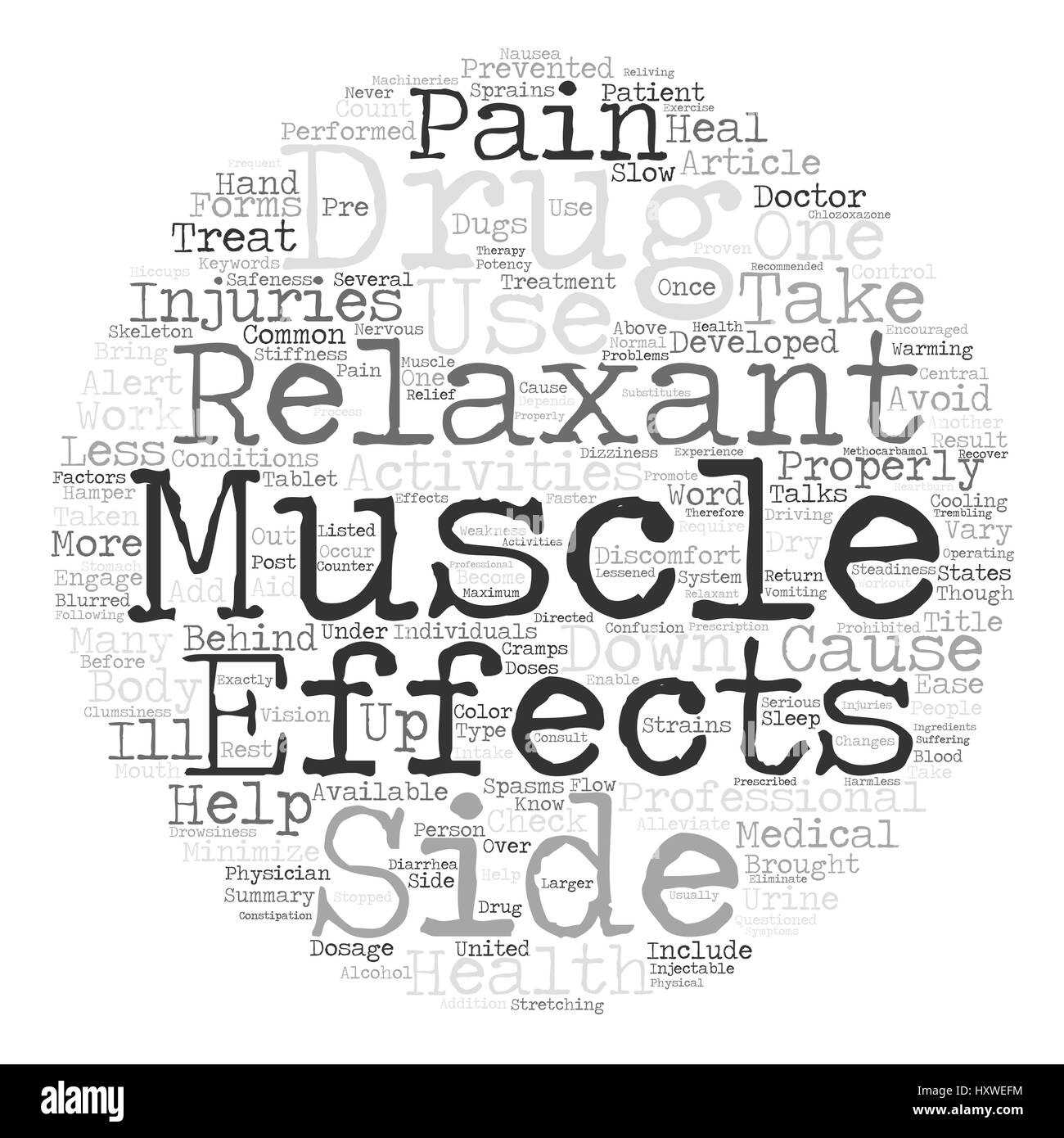 Muscle Relaxants High Resolution Stock Photography and Images - Alamy