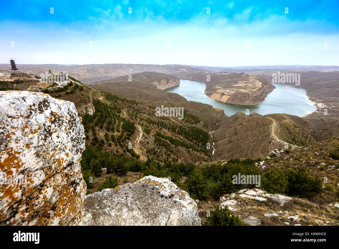 Universe Bay scenery of Pianguan County in Shanxi Province,China Stock ...