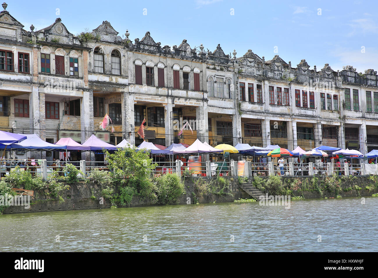 The overhang of Chikan town in Yangjiang city,Guangdong province,China ...