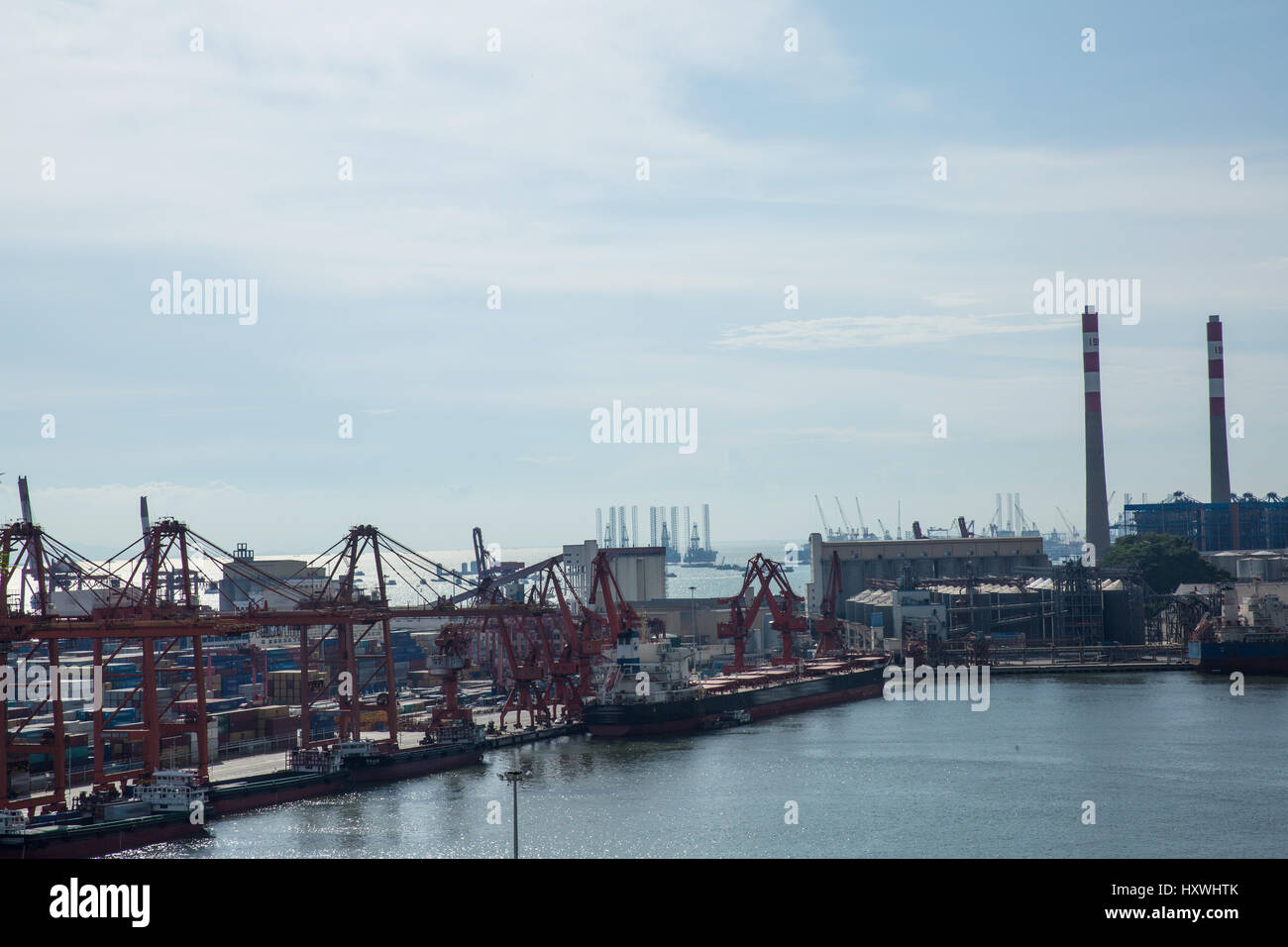 Shekou Container Terminal of Shenzhen city,Guangdong Province,China ...
