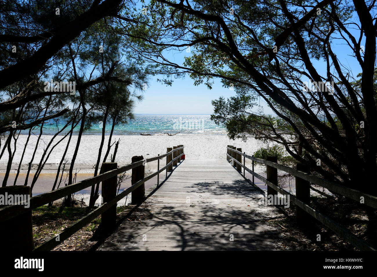 Access point to picturesque Green Patch Beach, a scenic beach with fine ...