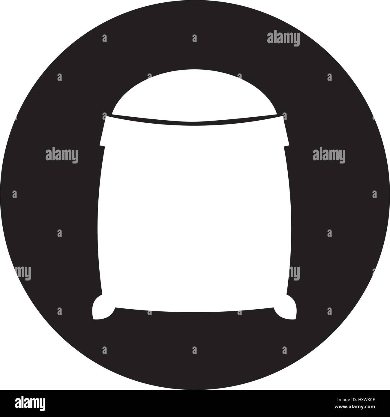 Sandbag vector vectors hi-res stock photography and images - Alamy