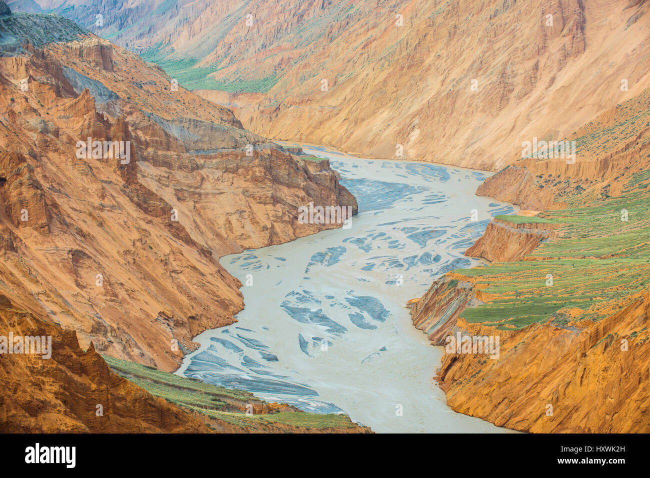 Kuitun Grand Canyon,Sinkiang,China Stock Photo - Alamy