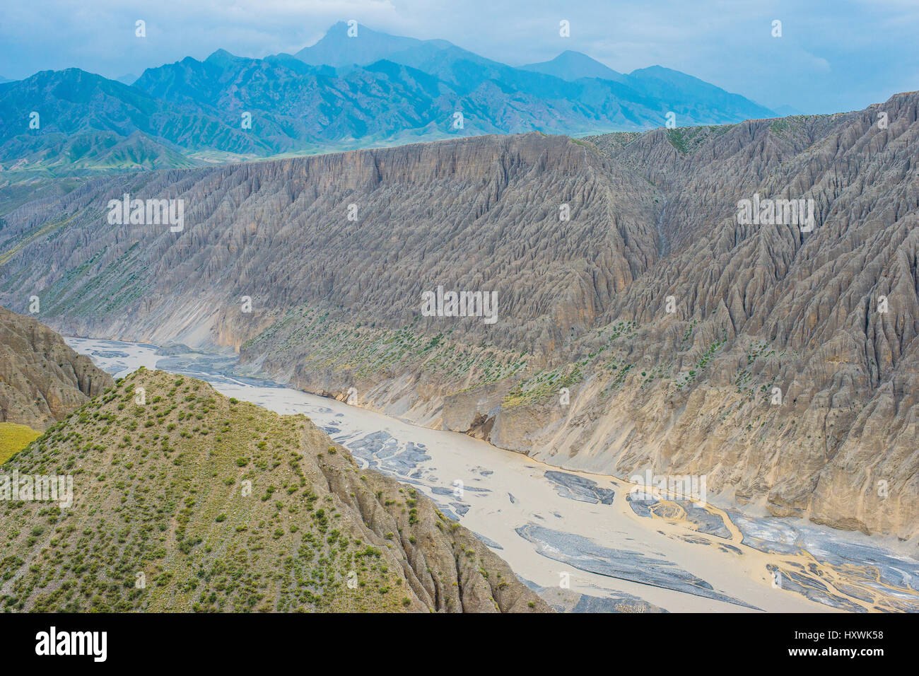 Kuitun Grand Canyon,Sinkiang,China Stock Photo - Alamy