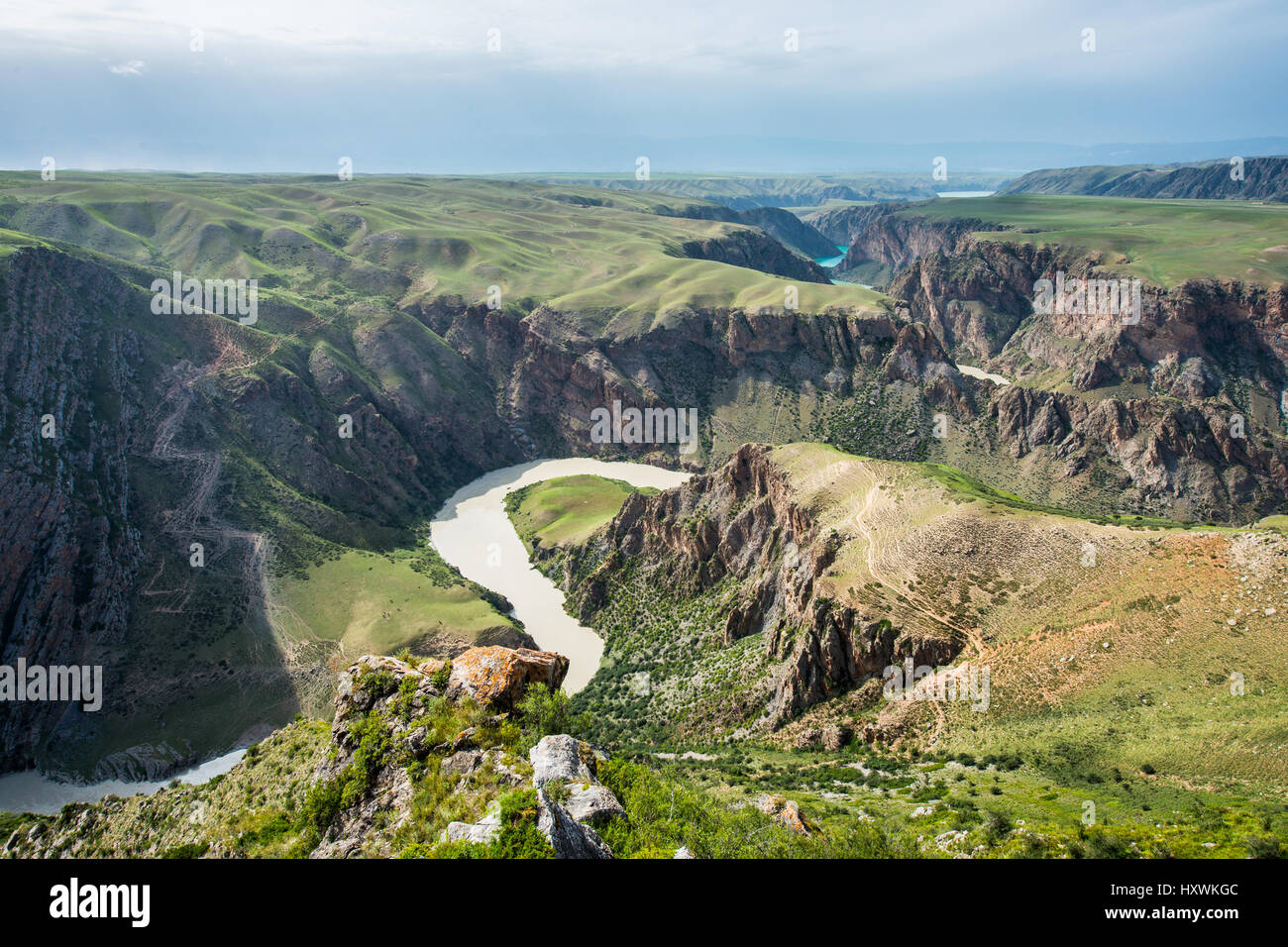 Kalajun grassland of Tekes County,Sinkiang,China Stock Photo - Alamy