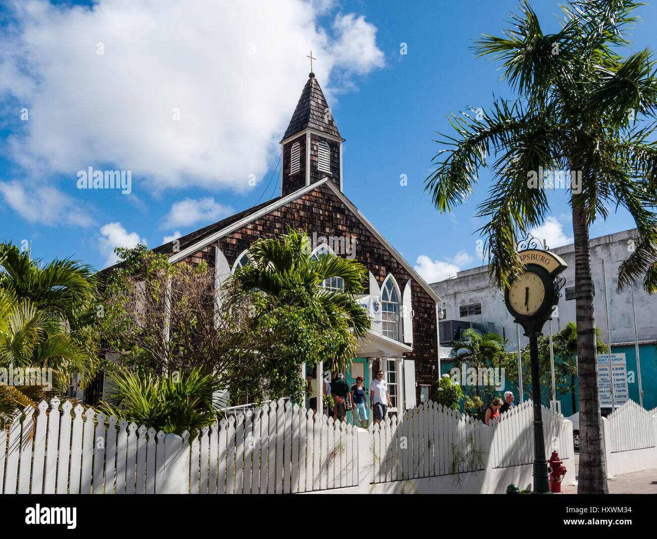 Caribbean church service hi-res stock photography and images - Alamy