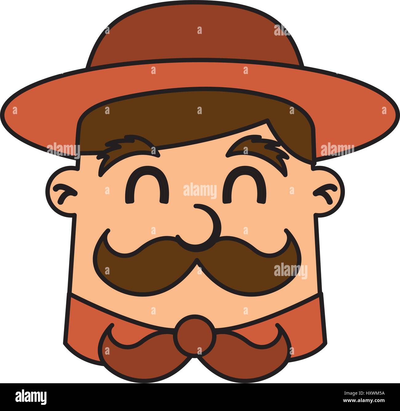 boy scout character icon vector illustration design Stock Vector Image ...