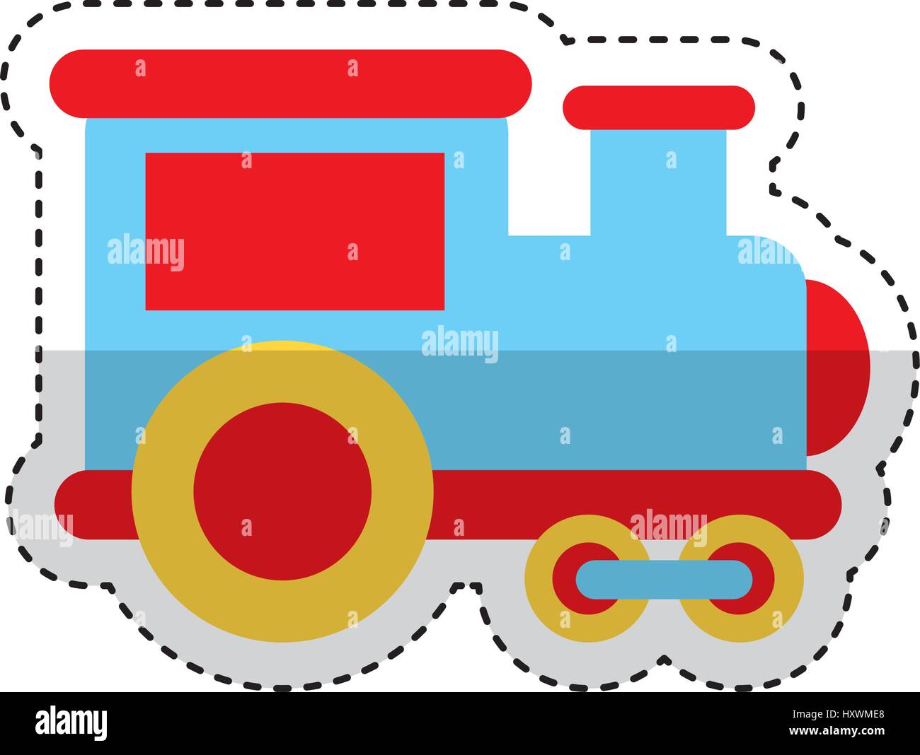 train vehicle isolated icon vector illustration design Stock Vector ...