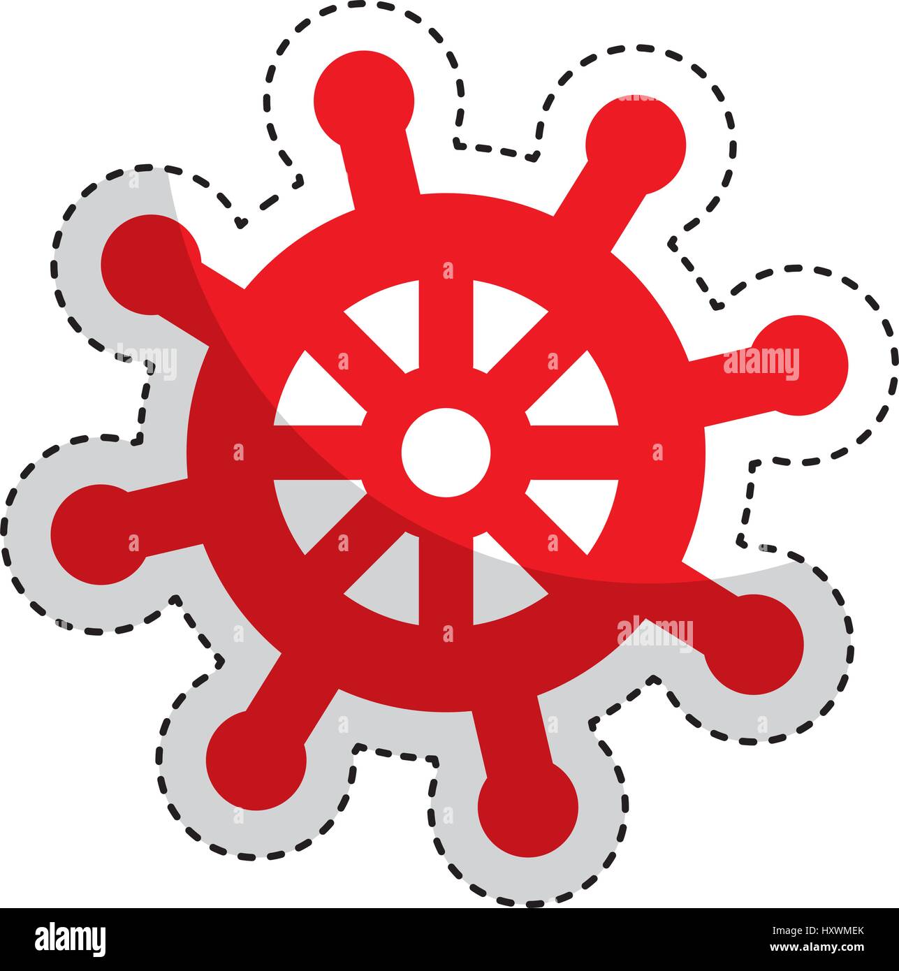 Timon Boat Isolated Icon High Resolution Stock Photography and Images ...