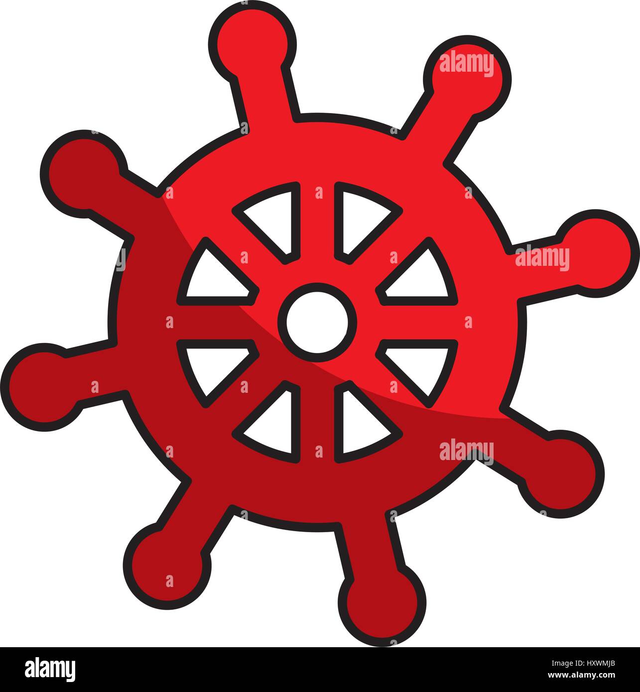 Timon ship marine icon hi-res stock photography and images - Alamy