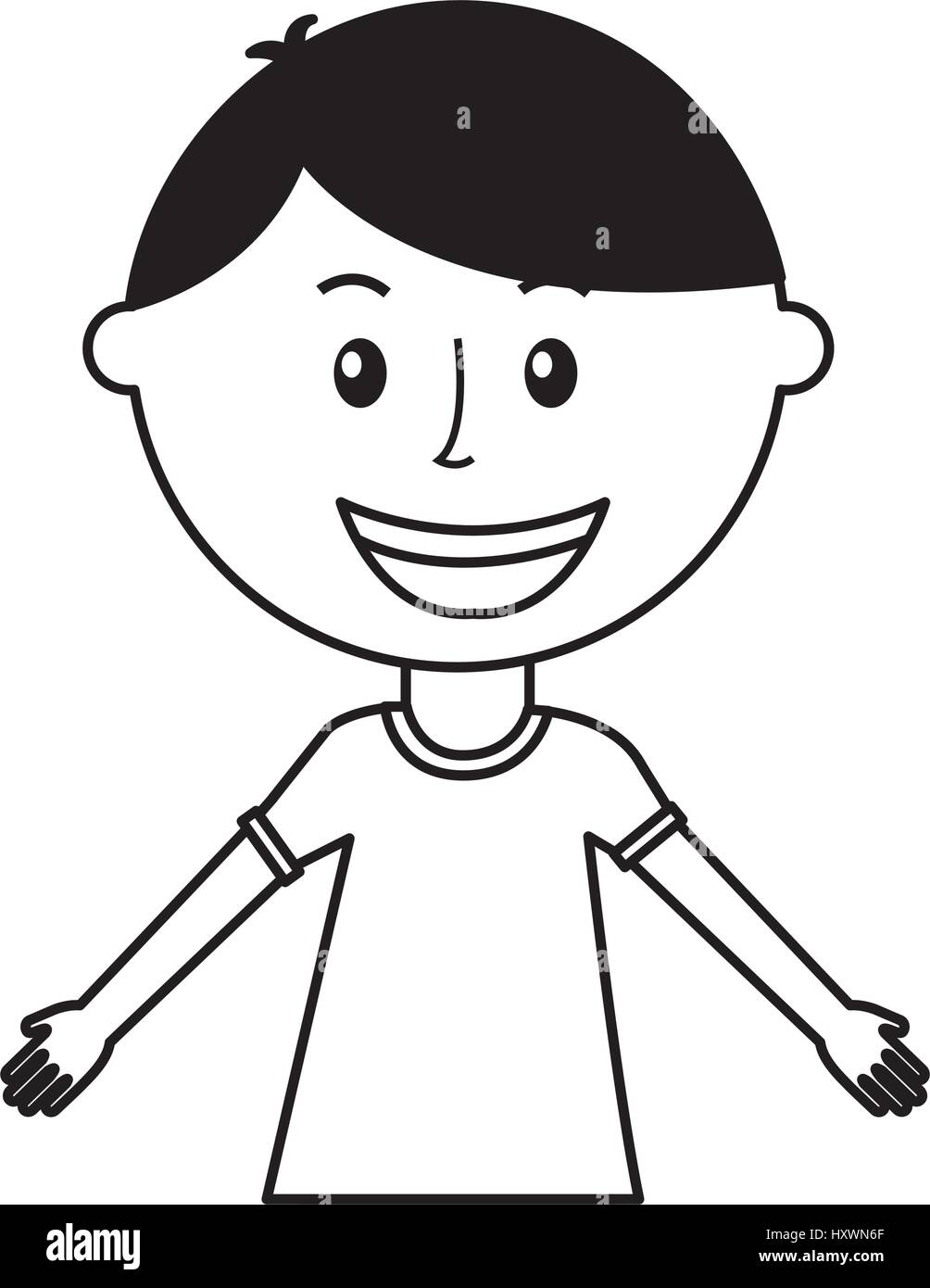 little boy avatar character Stock Vector Image & Art - Alamy
