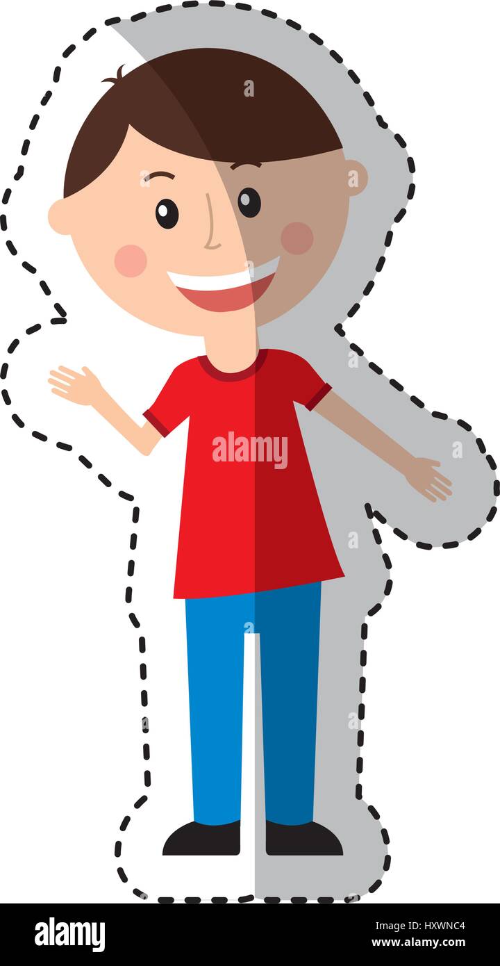 little boy avatar character Stock Vector Image & Art - Alamy
