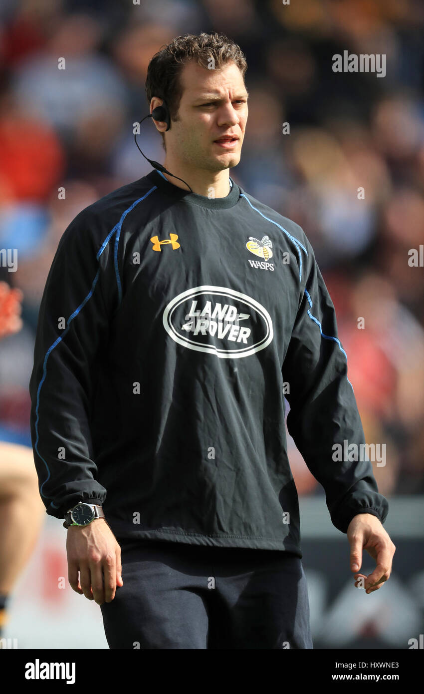 Wasps Strength and Conditioning Coach Gordon Brett Stock Photo - Alamy