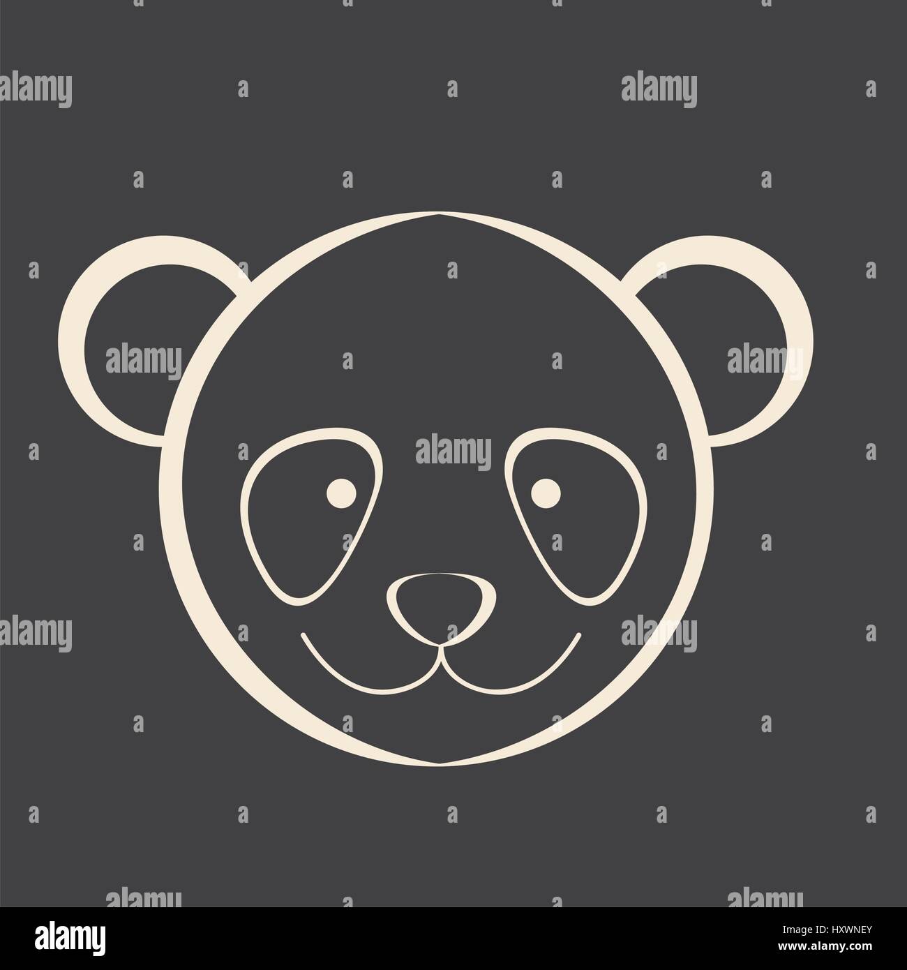 Nice square head Stock Vector Images - Alamy