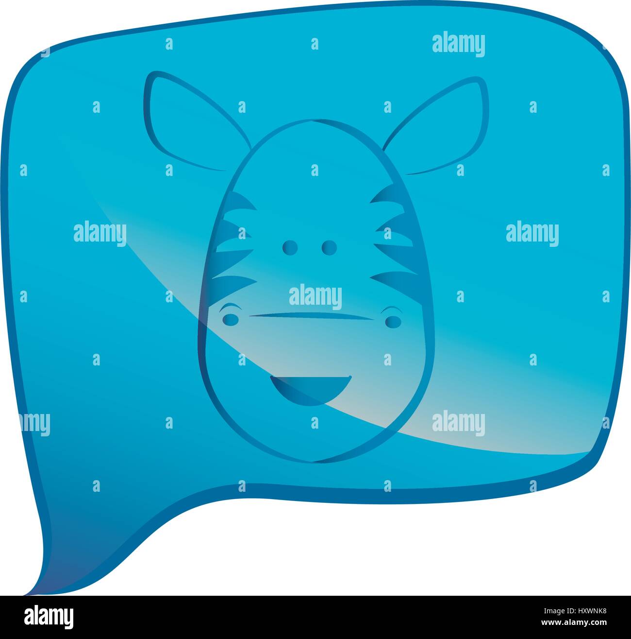 Nice square head Stock Vector Images - Alamy