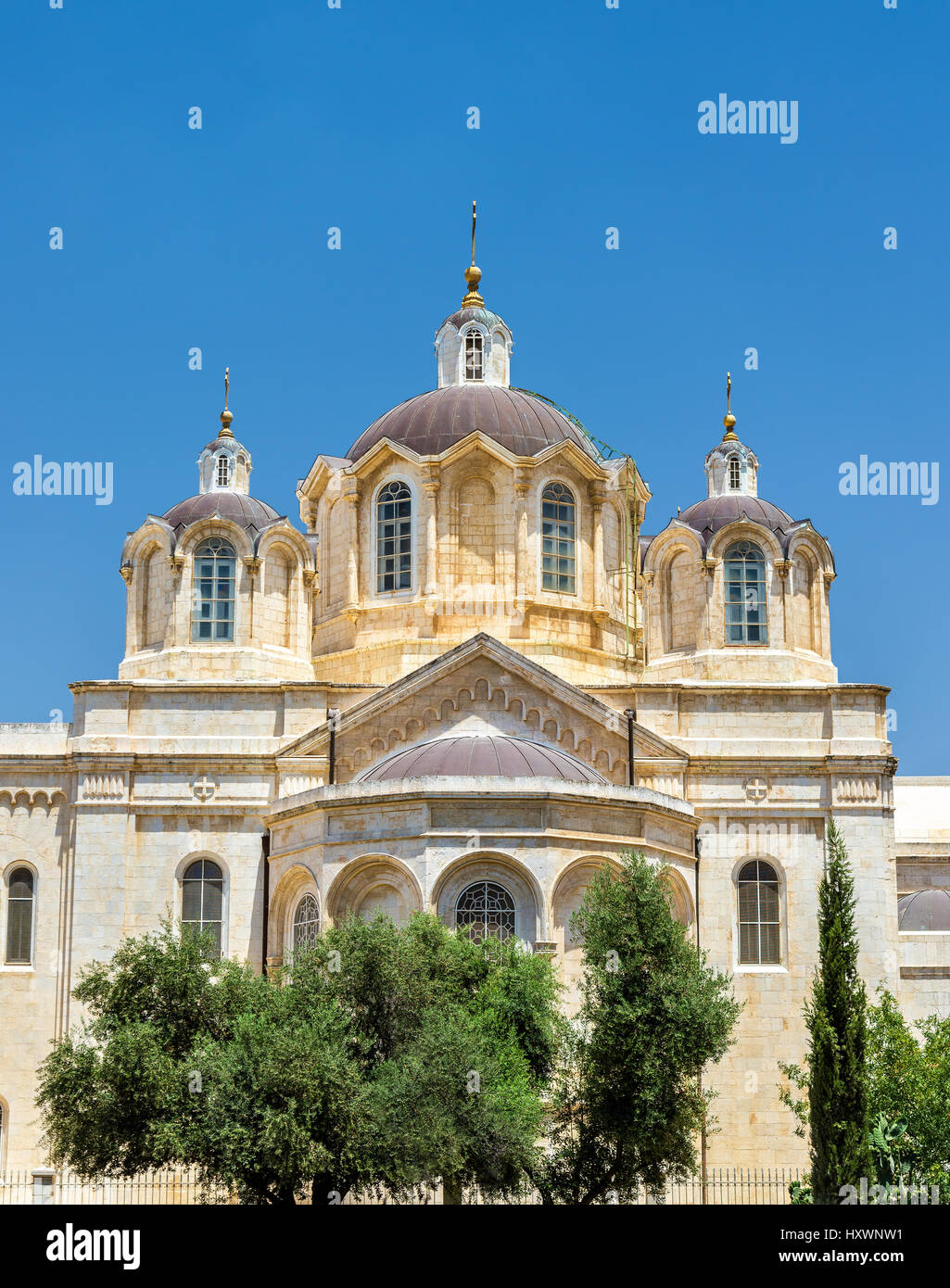 The Holy Trinity church in the Russian Compound of Jerusalem - Israel ...