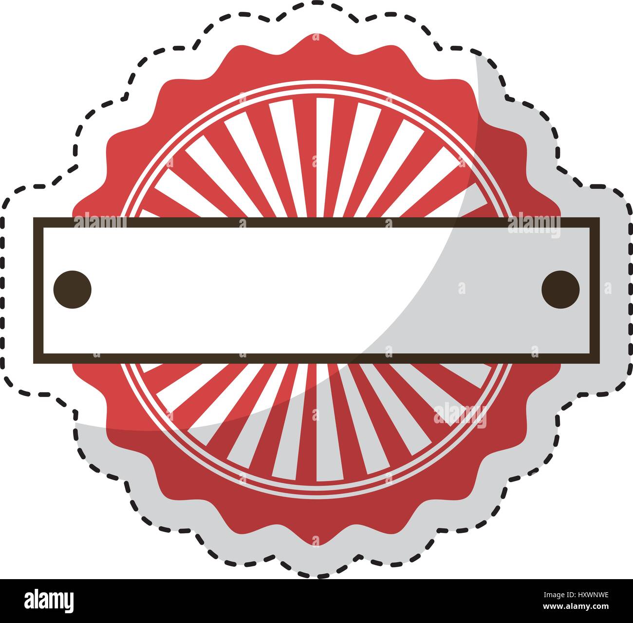circle seal stamp frame Stock Vector Image & Art - Alamy
